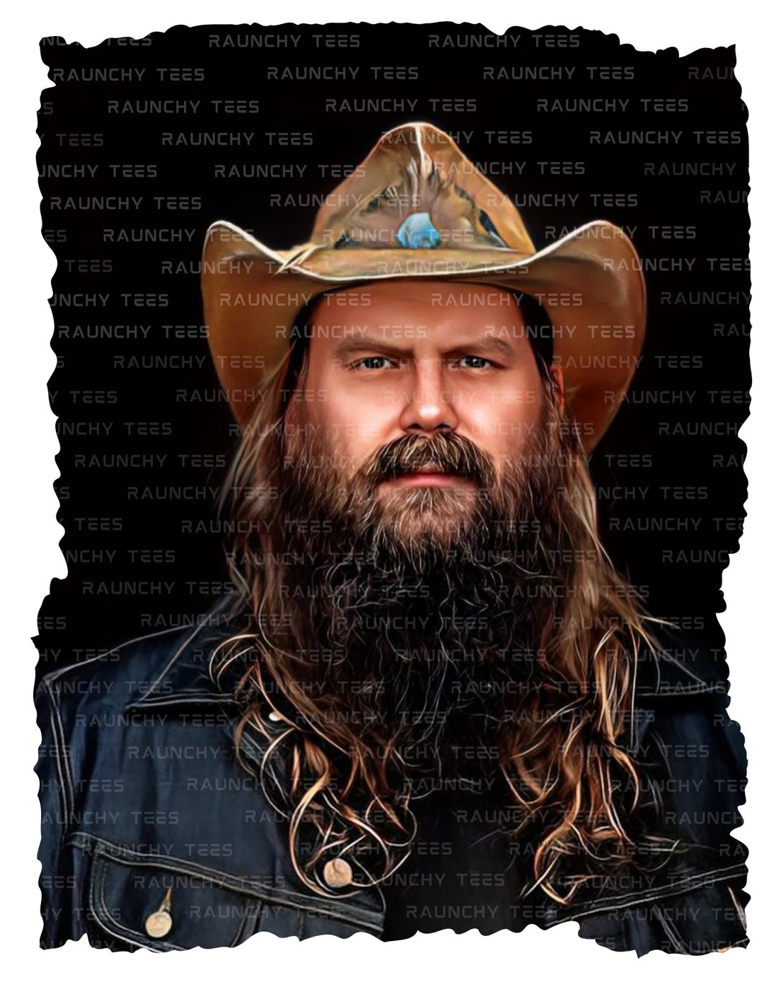 Chris Stapleton Png Files Animated Shirt Print Digital Download DTF DTG ...