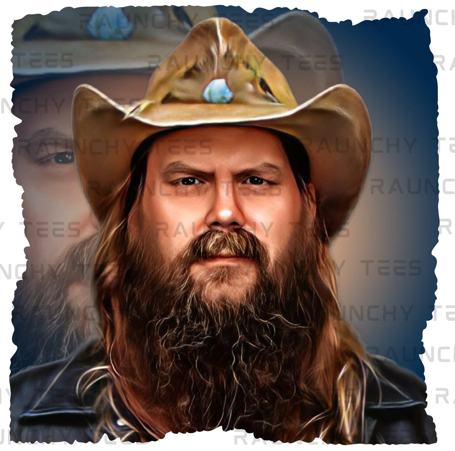 Chris Stapleton Png Files Animated Shirt Print Digital Download DTF DTG ...