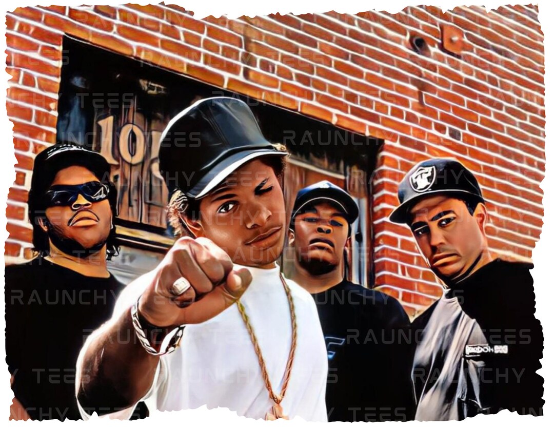 Buy N.W.A. PNG & Jpg Files Animated Shirt Print Digital Download DTF ...