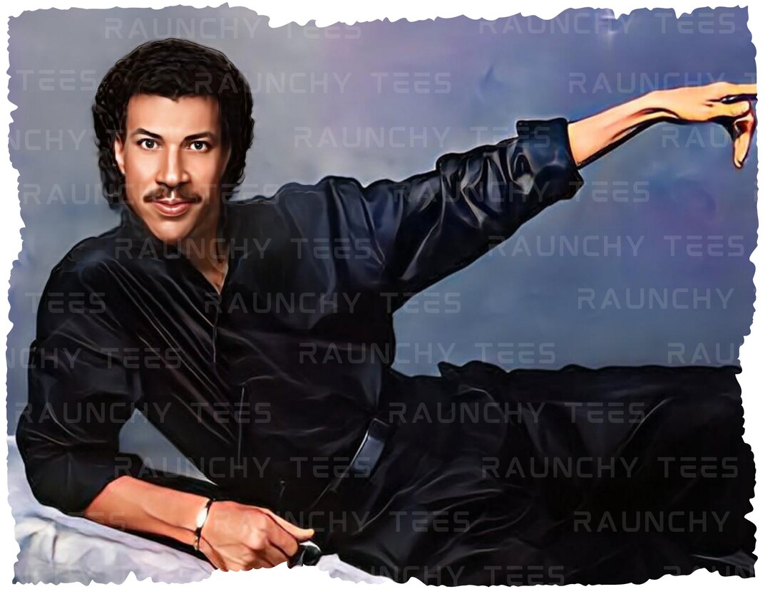 Lionel Richie PNG & Jpeg Files Animated Shirt Print Digital Download ...