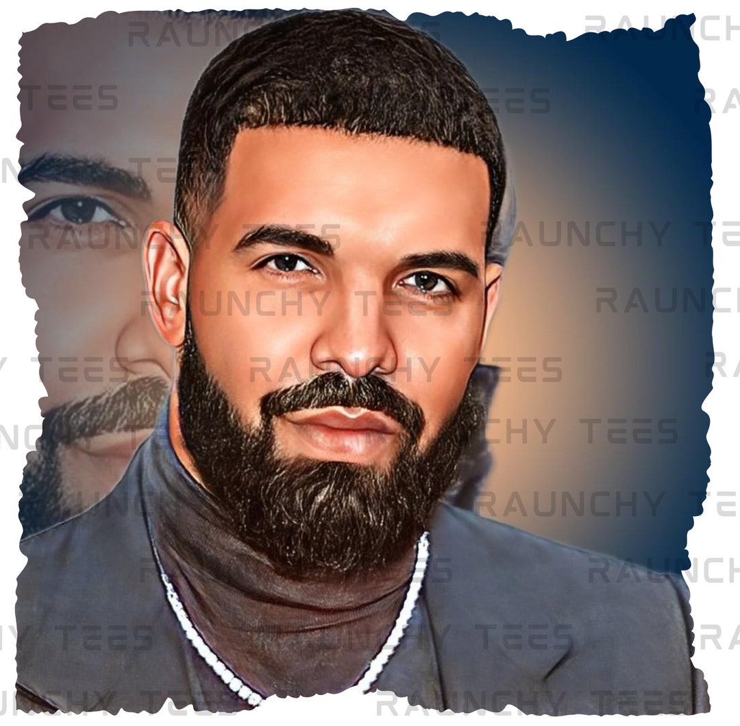 Drake Png Files Animated Shirt Print Digital Download DTF DTG ...
