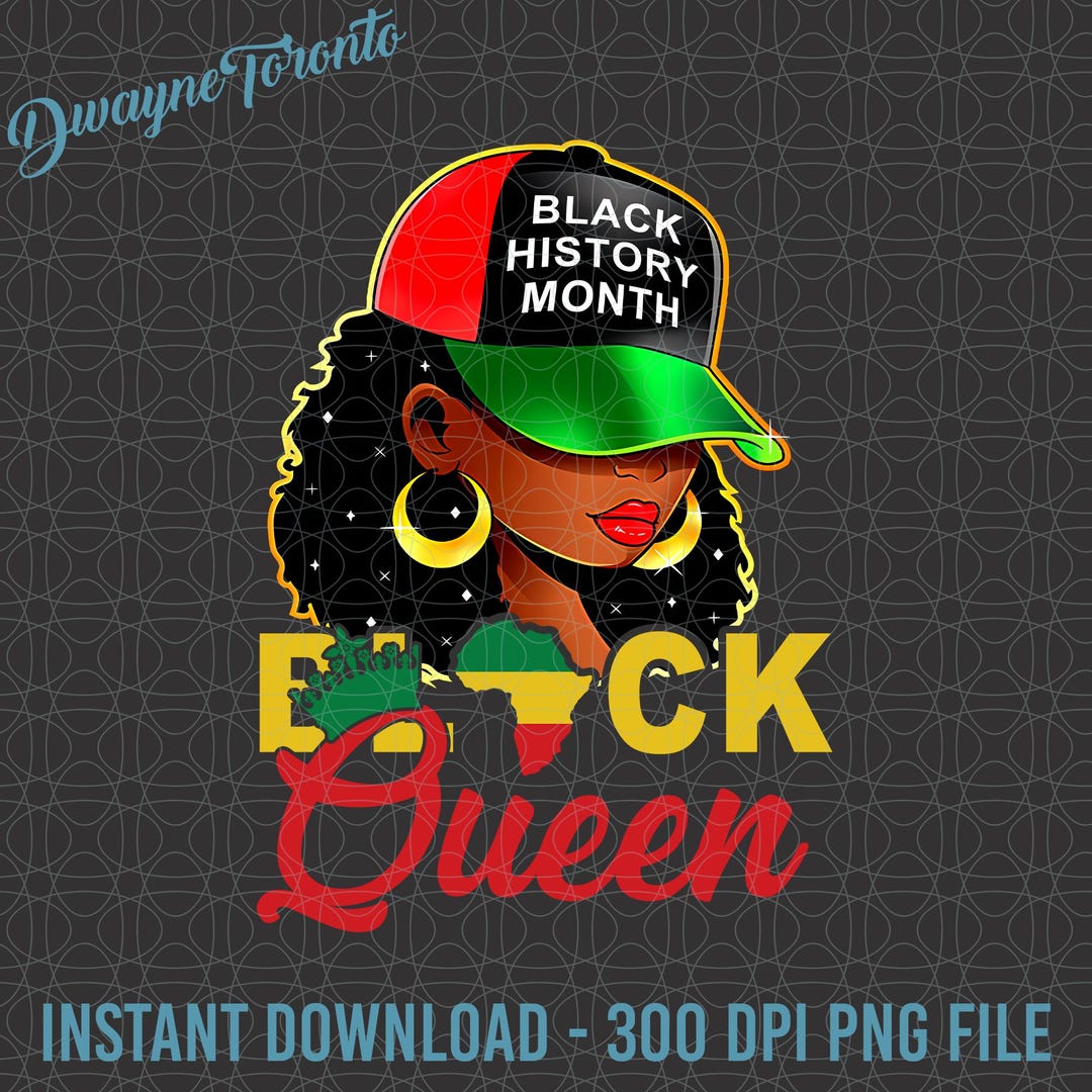 Afro Black Queen Png, Black History Month, Black Girl Png, Black Women ...