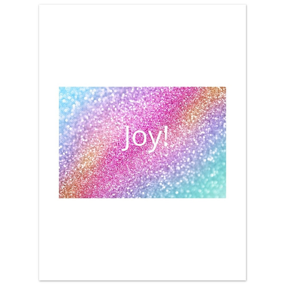 Joy! Poster - Etsy