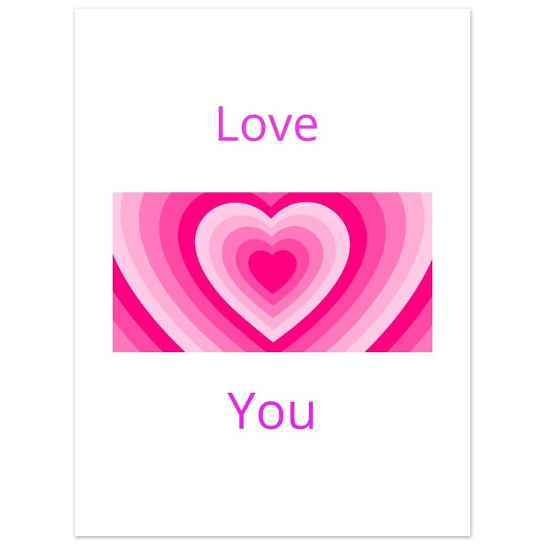 Love Poster - Etsy