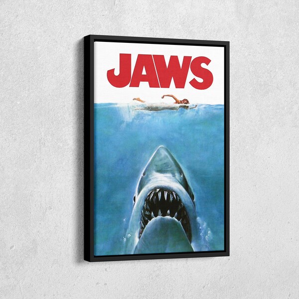 Jaws Canvas Print - Etsy