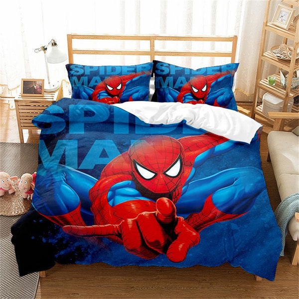 Spiderman Pillow Cover - Etsy