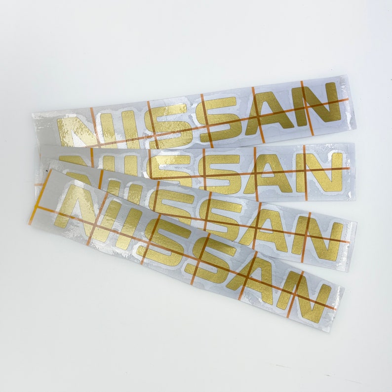 1 SET of Front and Back Decal Sticker 2005-2012 NISSAN Frontier ...