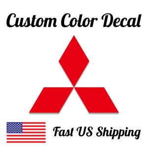 1 Mitsubishi Mirage Outlander Lancer Custom Steering Wheel Emblem Badge ...