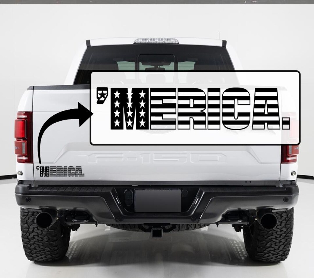 Custom Made 'MERICA American Flag USA MAGA Patriotic Outdoor Car Truck ...