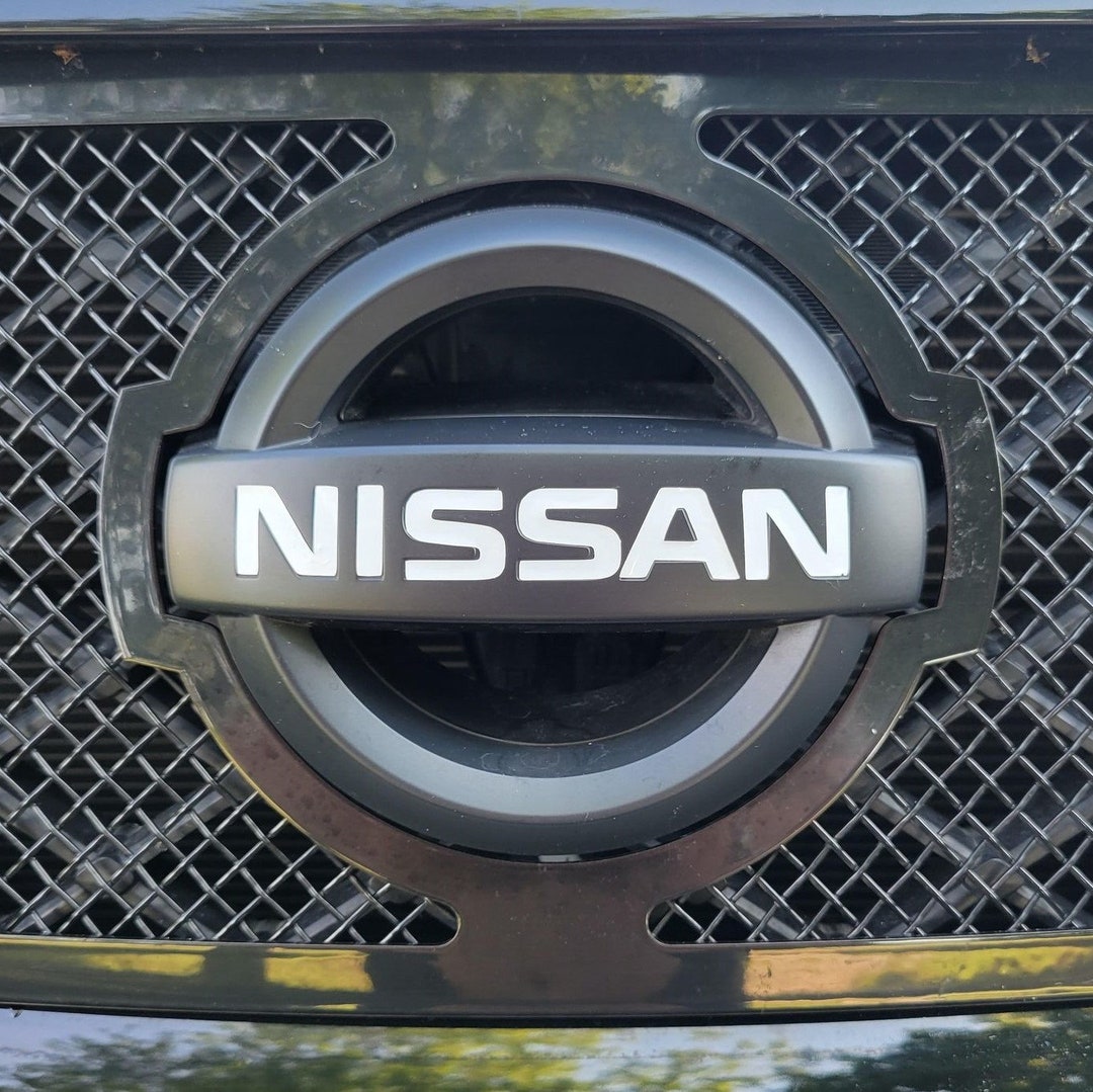 1 Front Decal Sticker NISSAN Letters Fit for Inter Emblem - Etsy