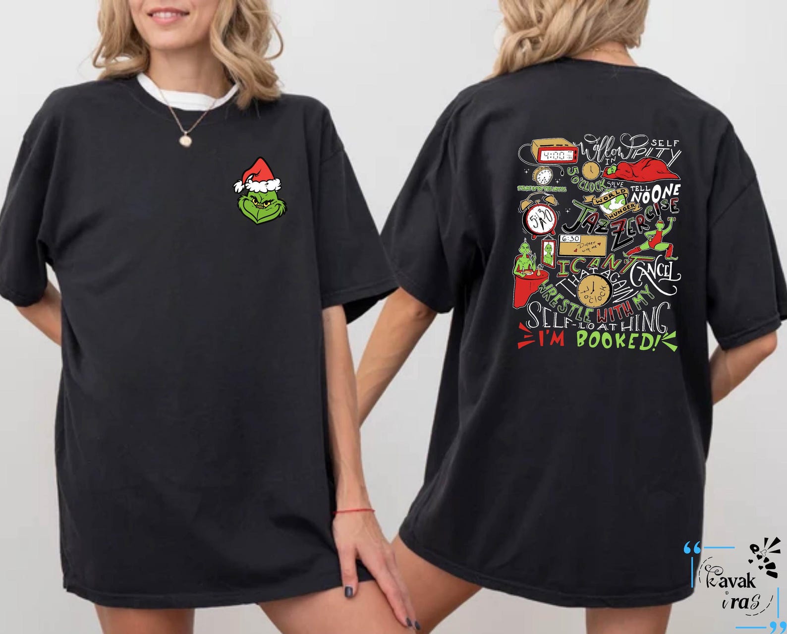 Grinch Jazzercise Shirt, Merry Grinchmas Tee, Two Sided Tee - Etsy