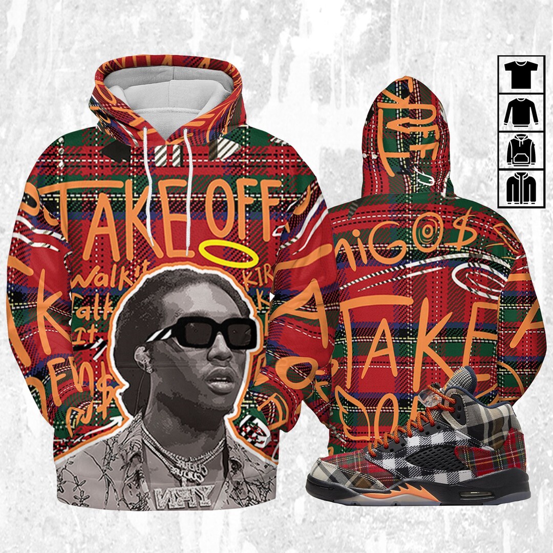 TAKE OFF 3D Doodles Takeoff Unisex 3D Sweatshirt Hoodie - Etsy