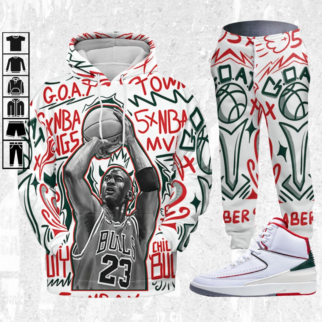 MJ the Goat 3D Doodles MJ Unisex 3D Sweatshirt Hoodie - Etsy