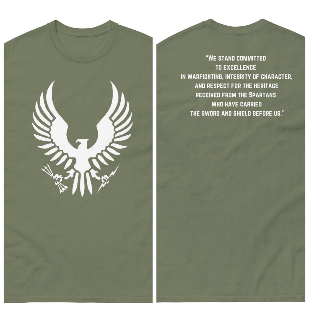 Covenant Spartan Logo and Creed T-shirt - Etsy