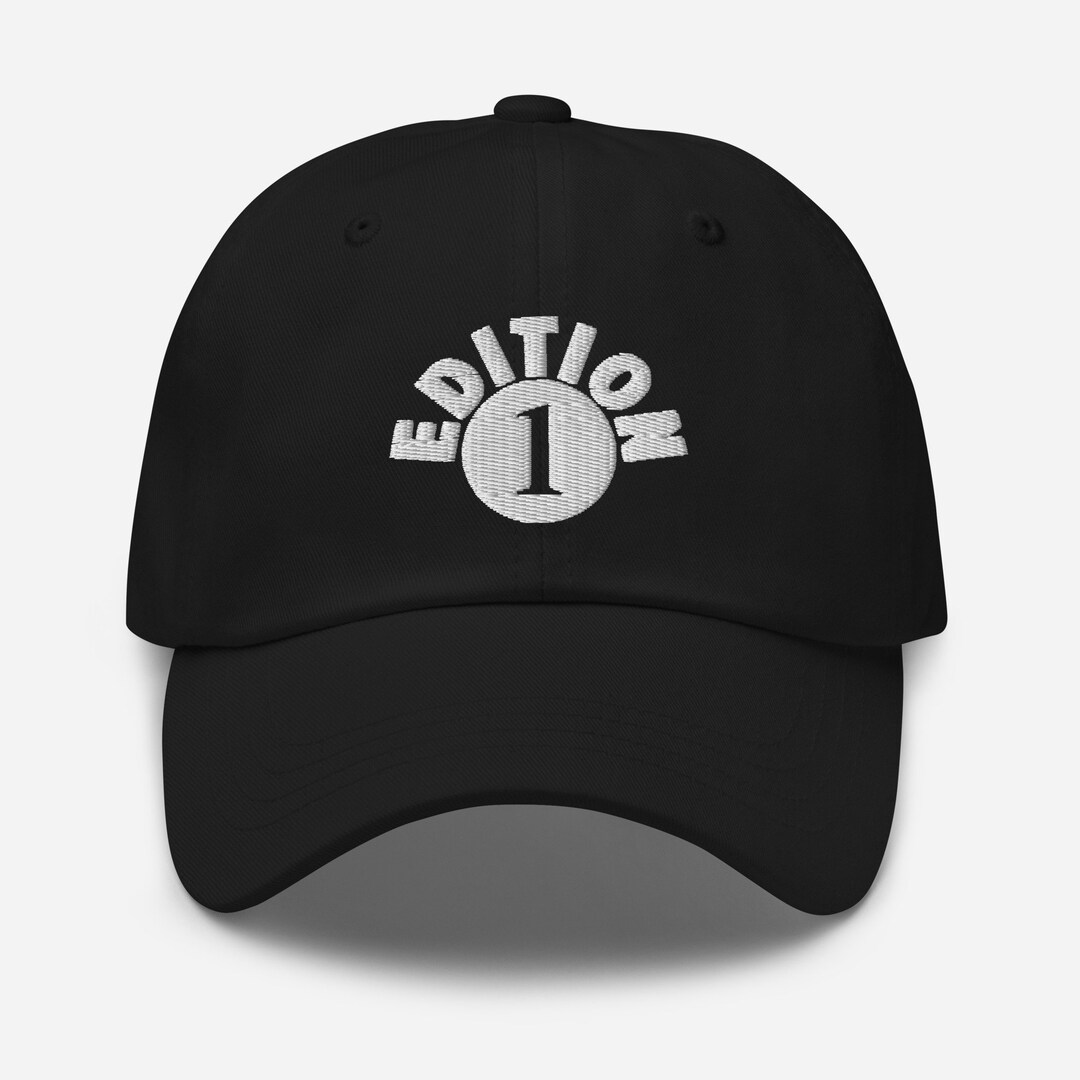 1st Edition Logo Adjustable Embroidered Hat - Etsy