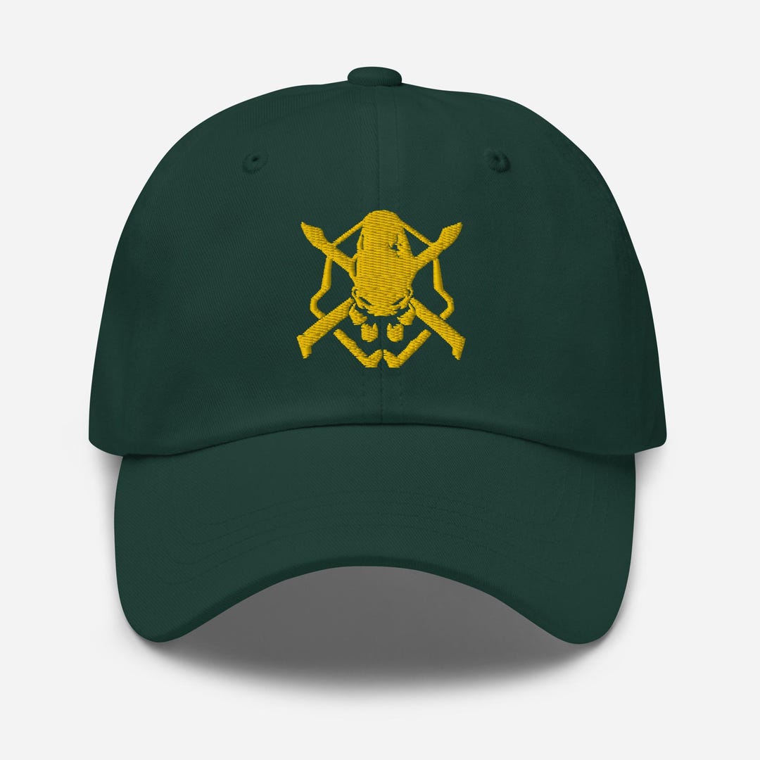 Legendary Embroidered Adjustable Hat - Gold Stitching - Etsy