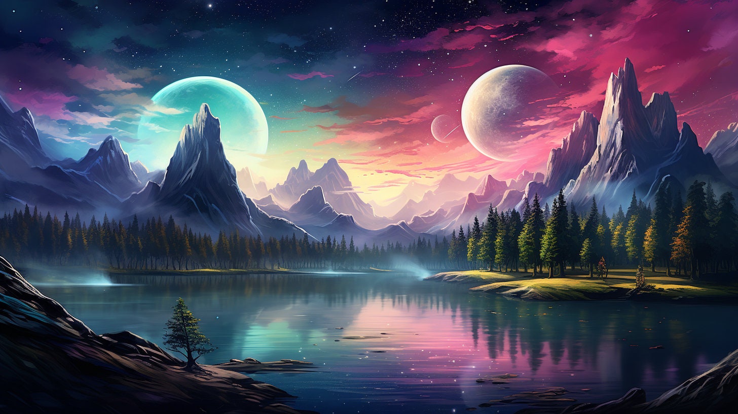 Nature Landscape Desktop Wallpaper High Resolution 1920x1080 Digital ...