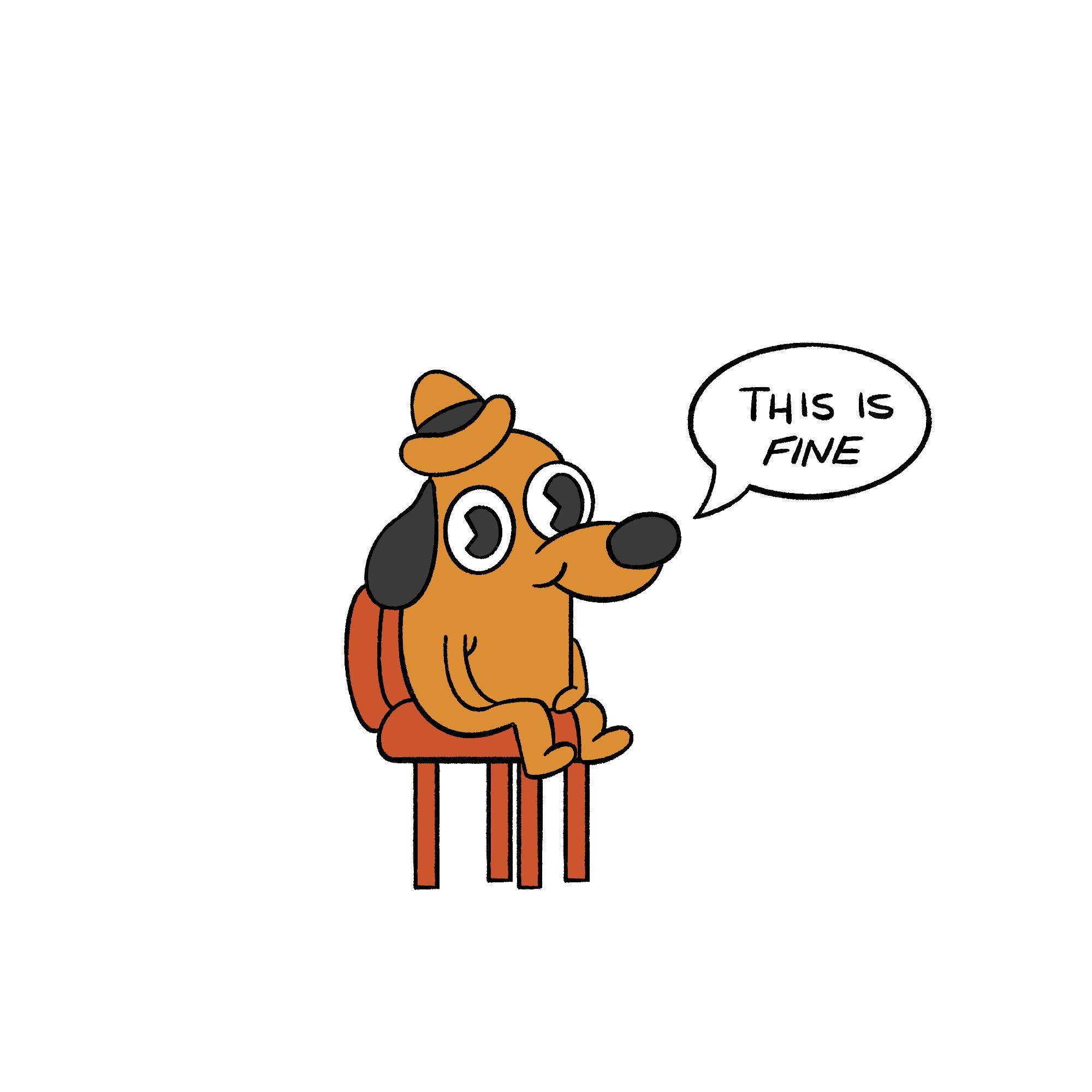 This is Fine Meme Digital Drawing - Etsy
