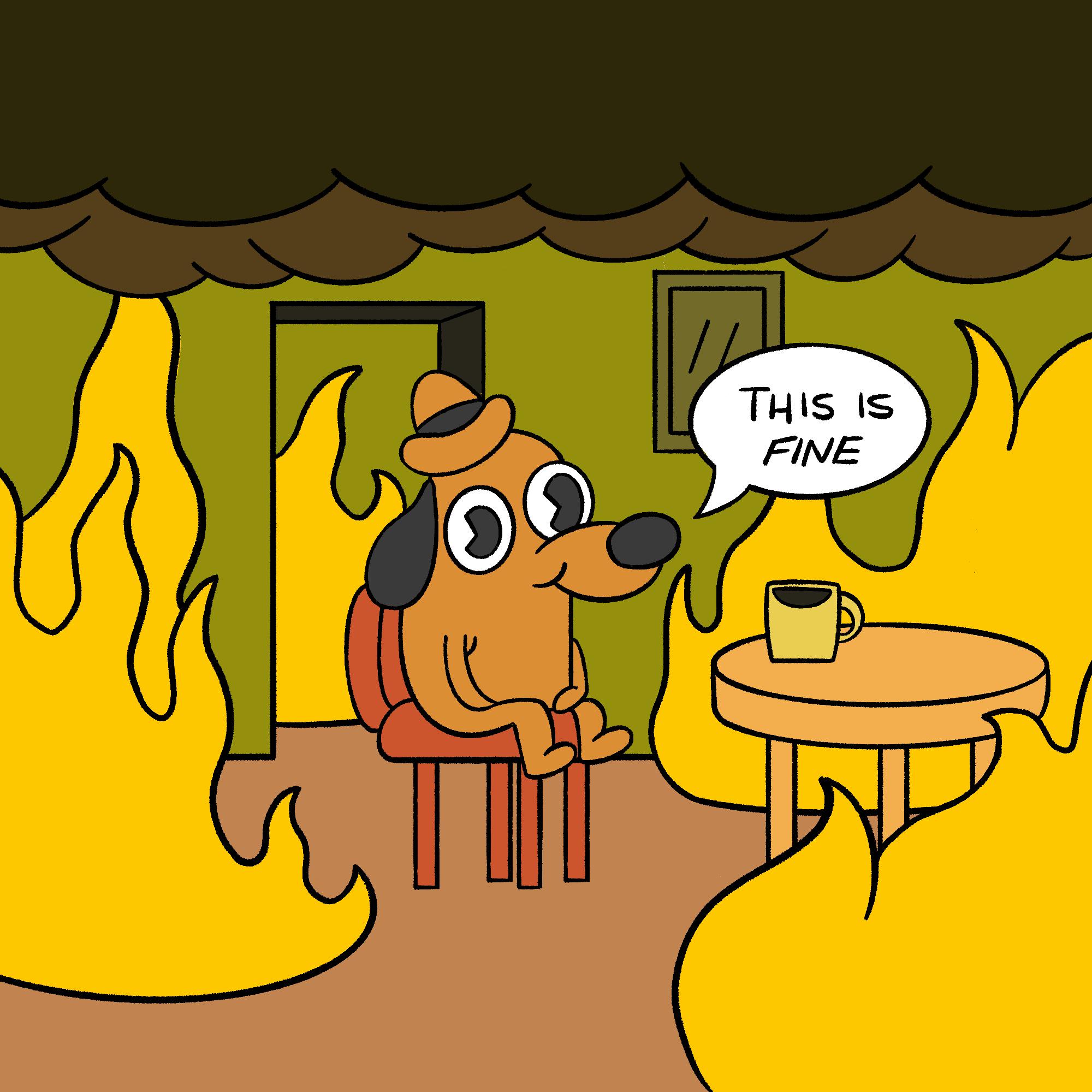 This is Fine Meme Digital Drawing - Etsy