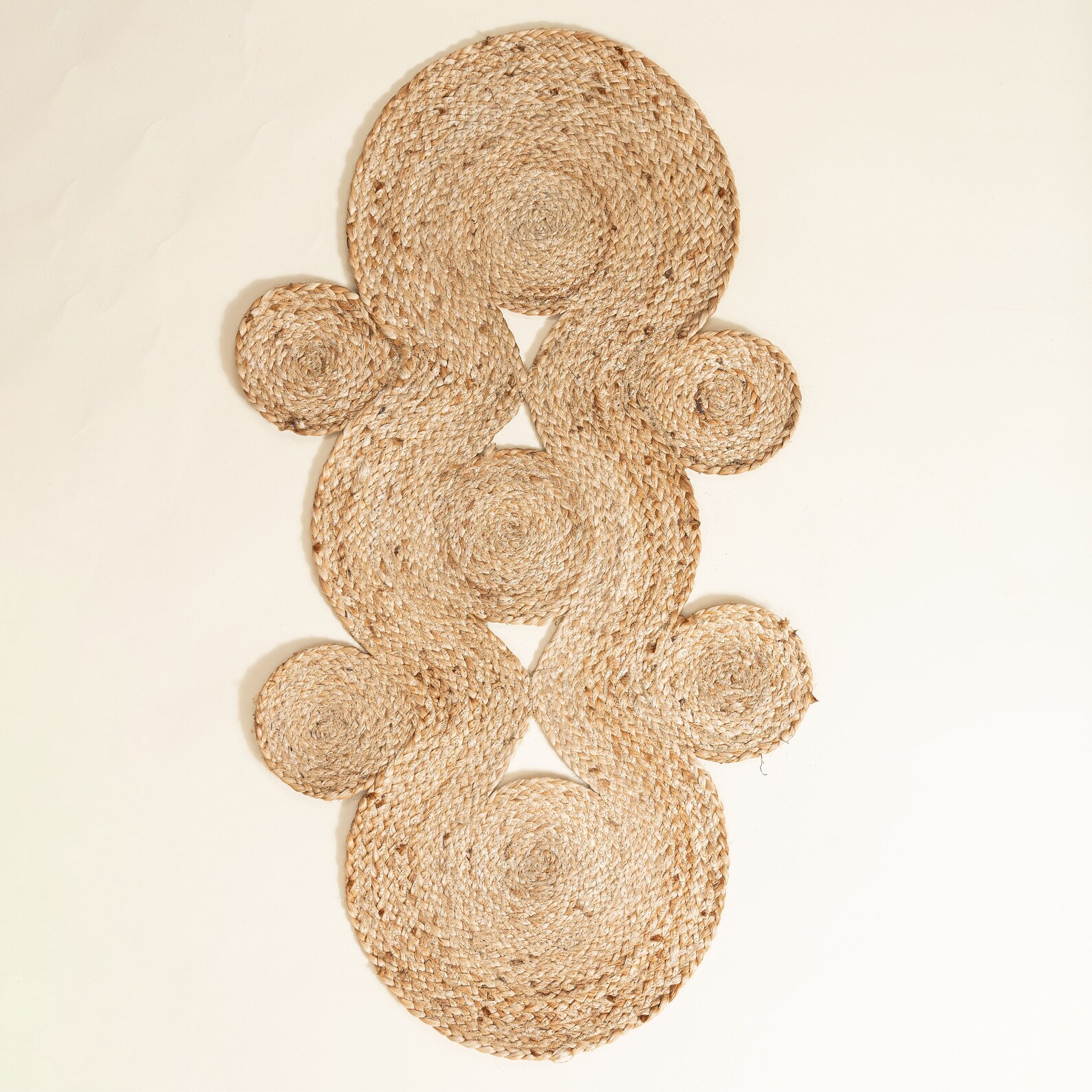Reversible Jute Braided Table Runner: Farmhouse Rustic Dining Decor - Etsy