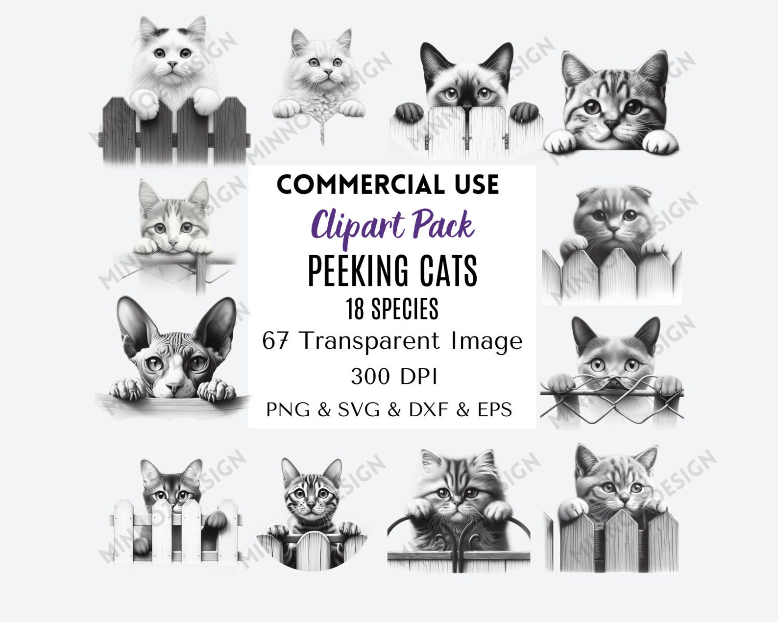 67 Peeking Cats SVG, Peeking Cats Clipart, Transparent PNG SVG, Peeking ...