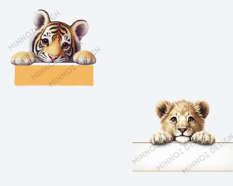 Split Safari Animals Svg Safari Animals Outline Safari - Etsy