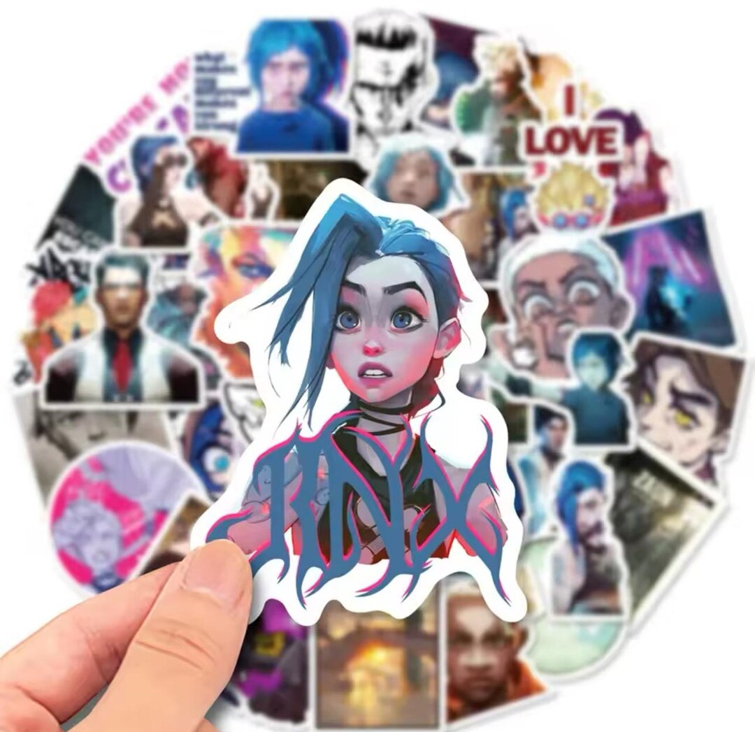 Arcane Stickers for Laptop 50pcs, Decoration, Arcane Merch - Etsy