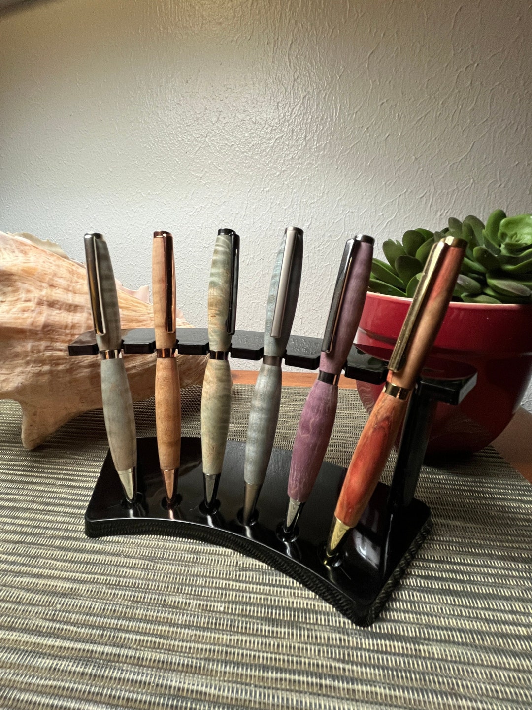 Handcrafted Wooden Pens Unique Custom Writing Instruments Personalized ...