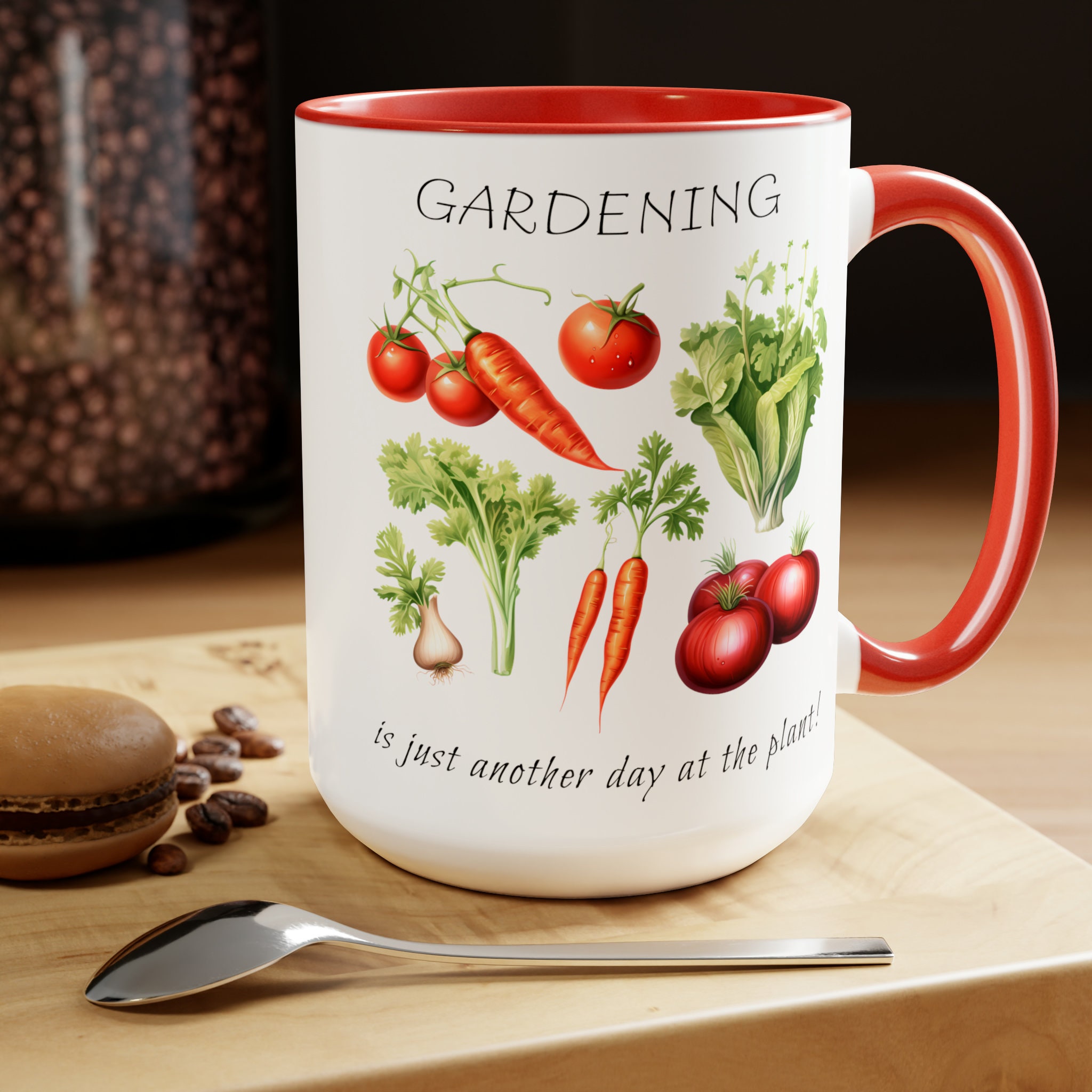 Gardening is Just Another Day at the Plant, Garden Coffee Mug, Garden ...