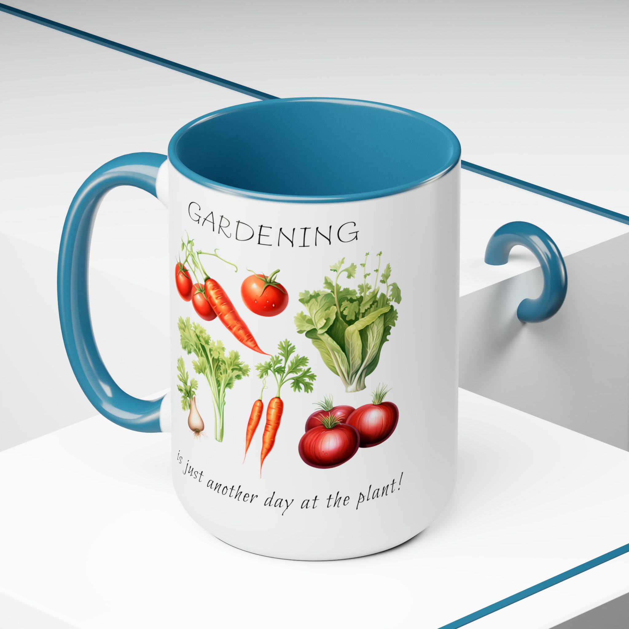 Gardening is Just Another Day at the Plant, Garden Coffee Mug, Garden ...
