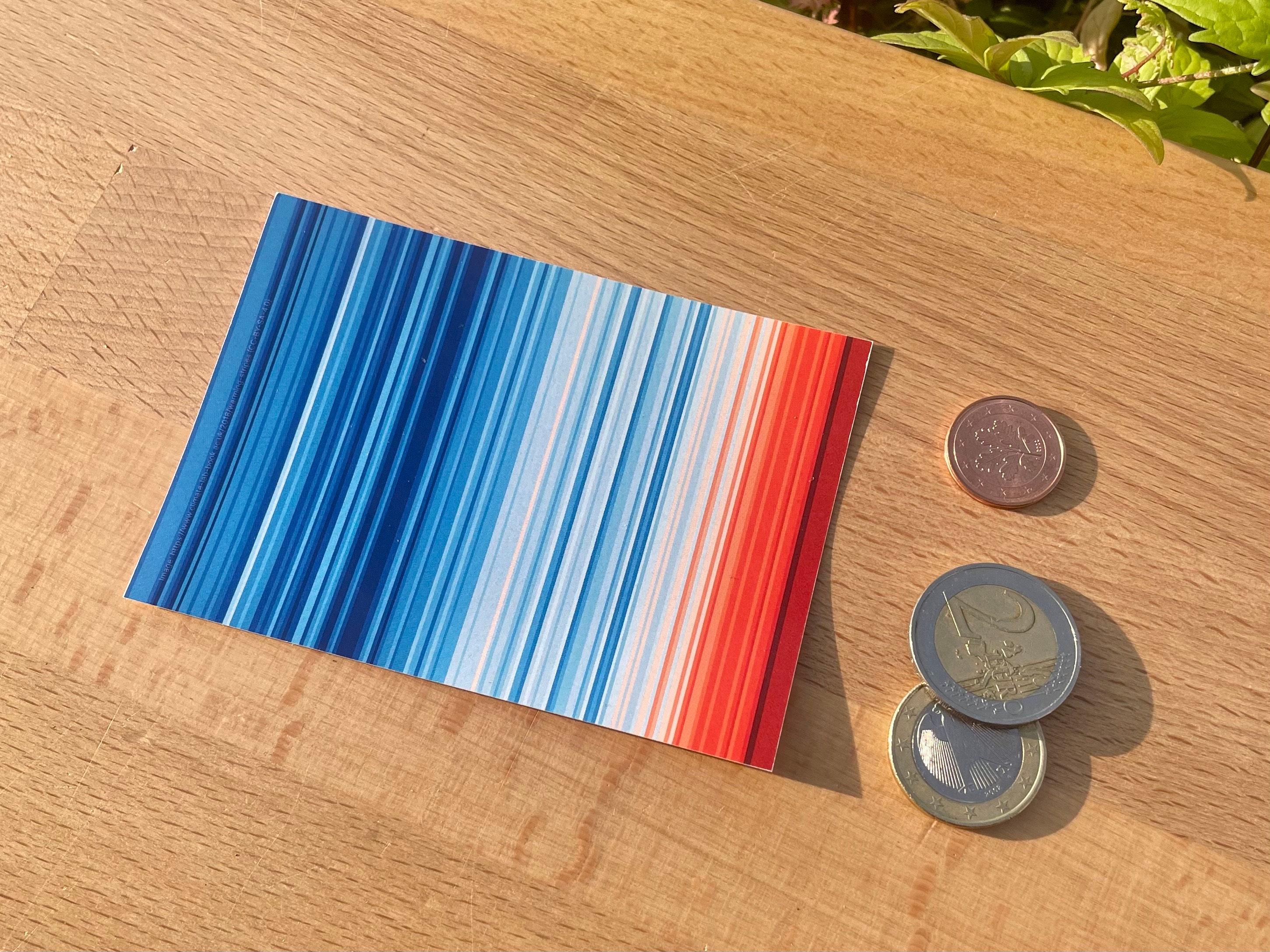 10 Climate Stripes Stickers DIN-A7 - Etsy UK