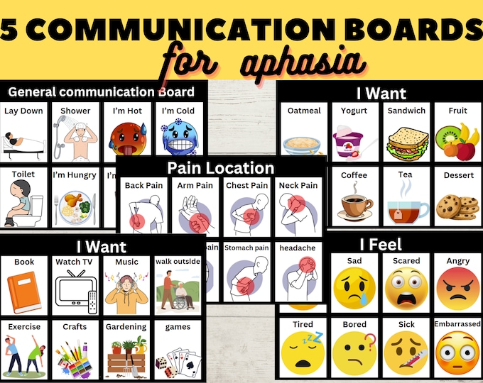 Communication Speech Flash Cards ASD Instant Download Special Needs ...