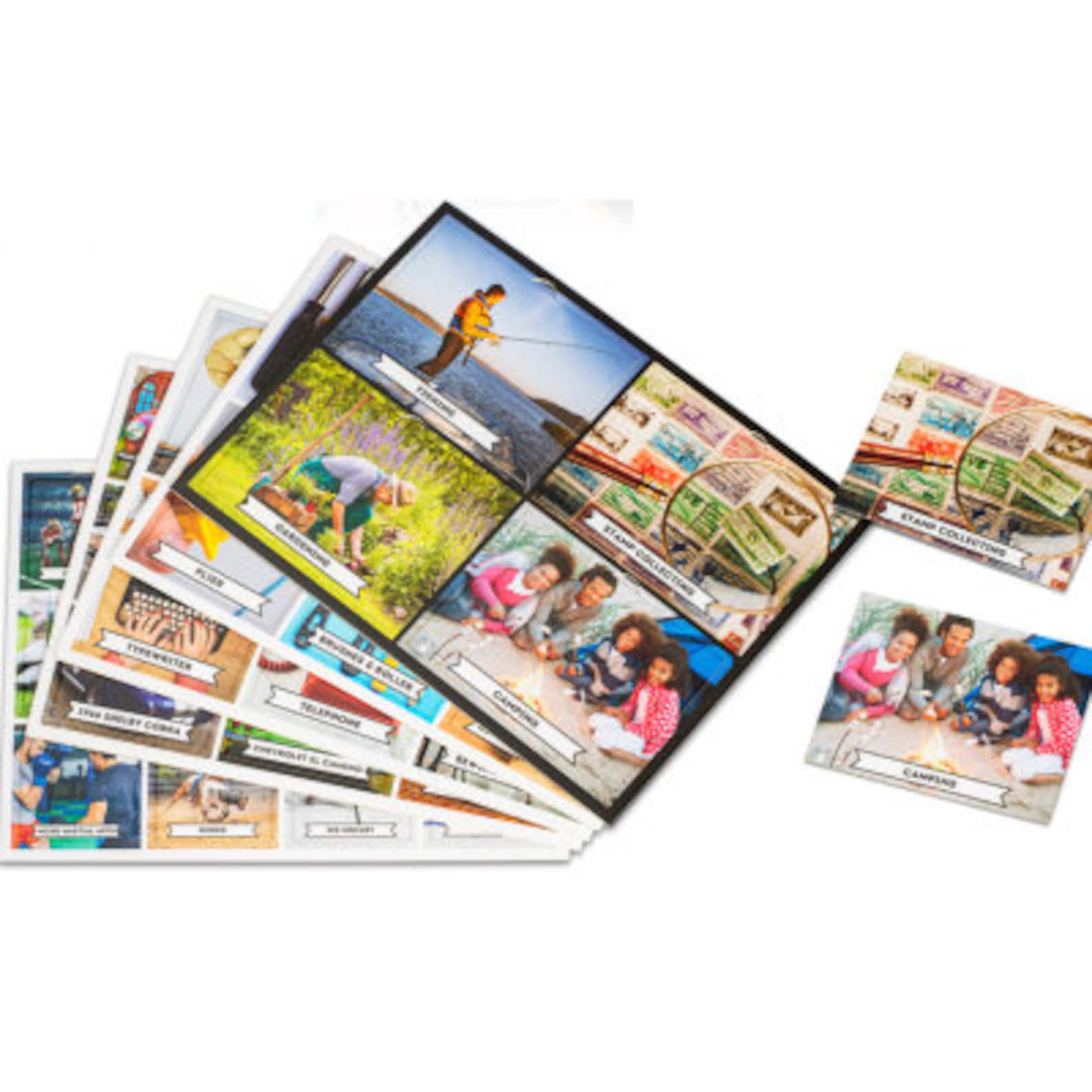 Matching Game Activity Board and Cards - Men Dementia Activities for ...