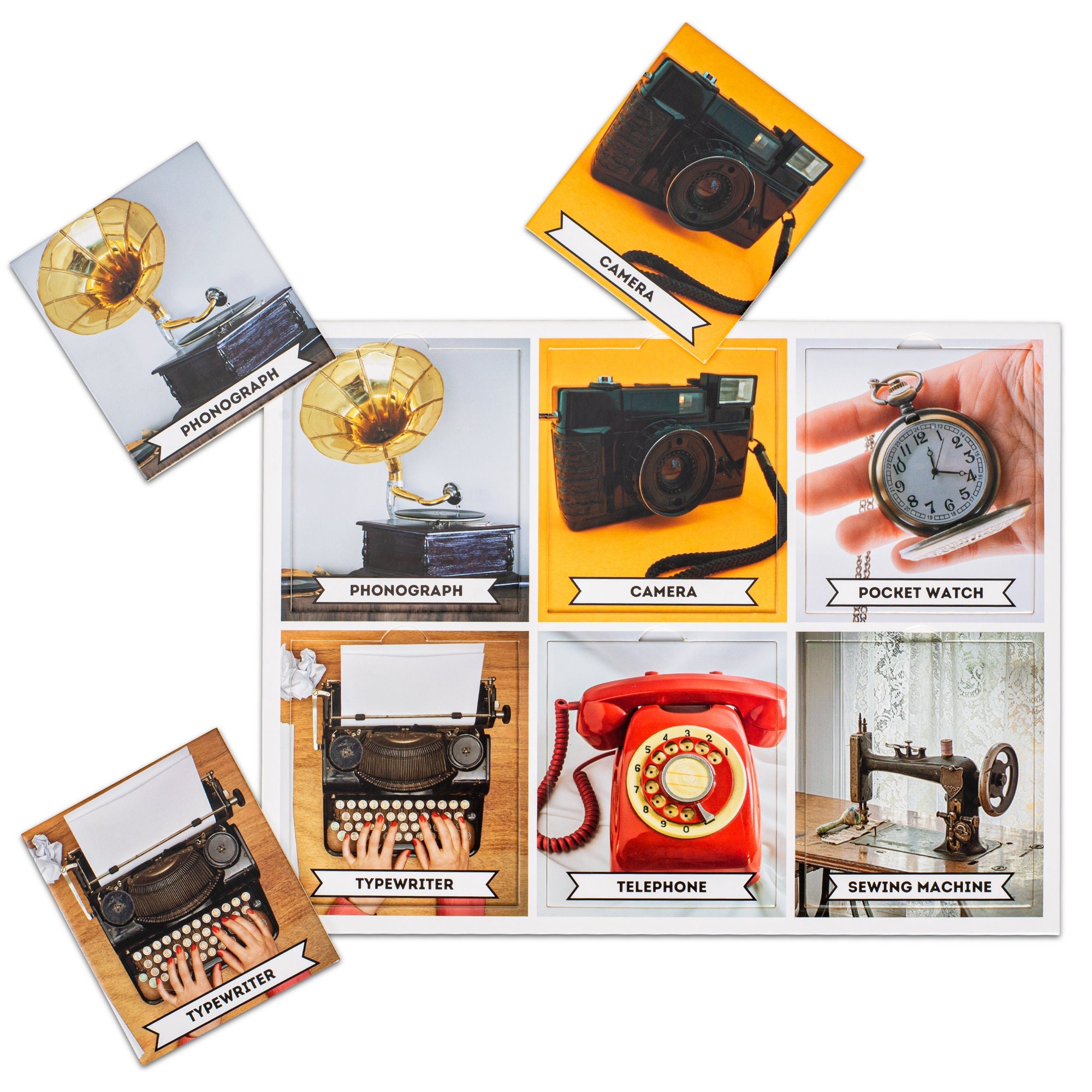 Matching Game Activity Board and Cards - Men Dementia Activities for ...