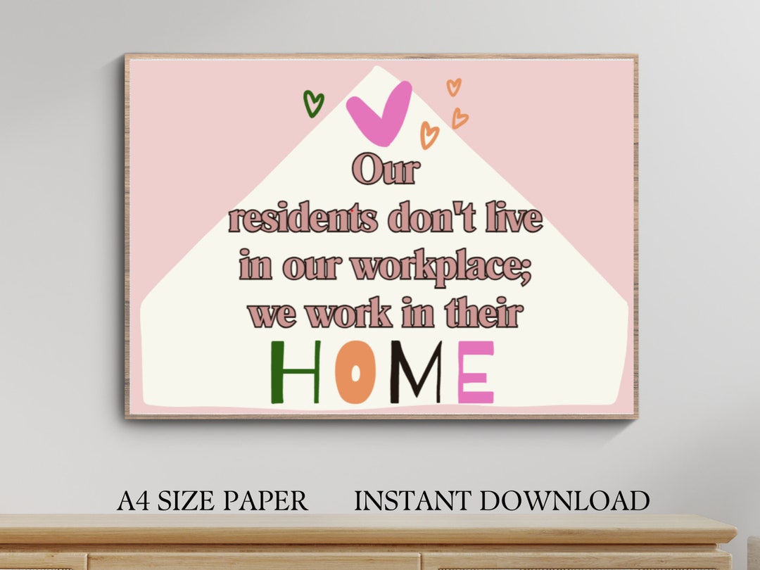 Senior Facility Decor Poster: Empathy & Respect - Inspirational Quote ...