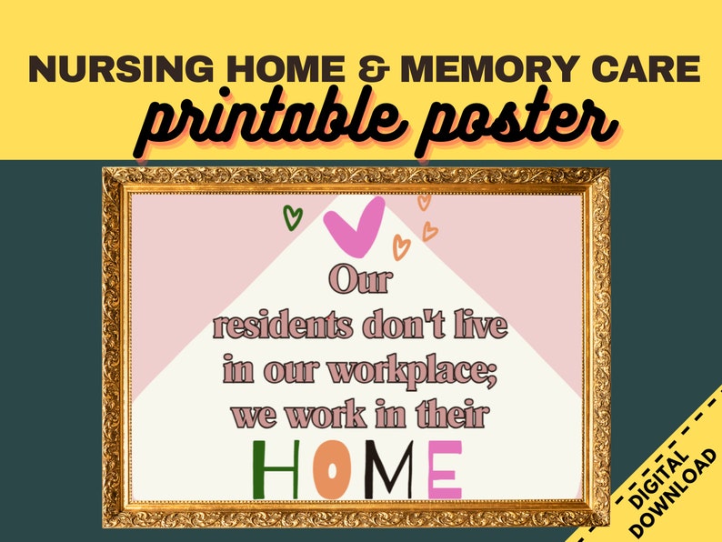 Senior Facility Decor Poster: Empathy & Respect - Inspirational Quote ...