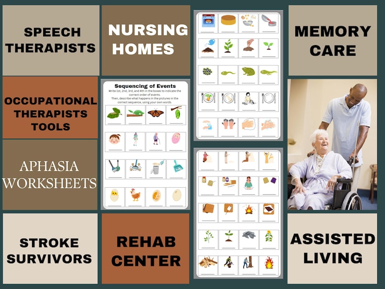 Sequencing of Events Printable Worksheets, Cognitive Memory Therapy for ...