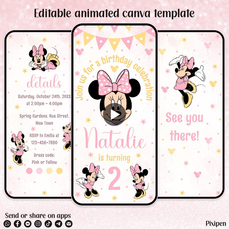 Minnie Mouse Boots - Etsy UK