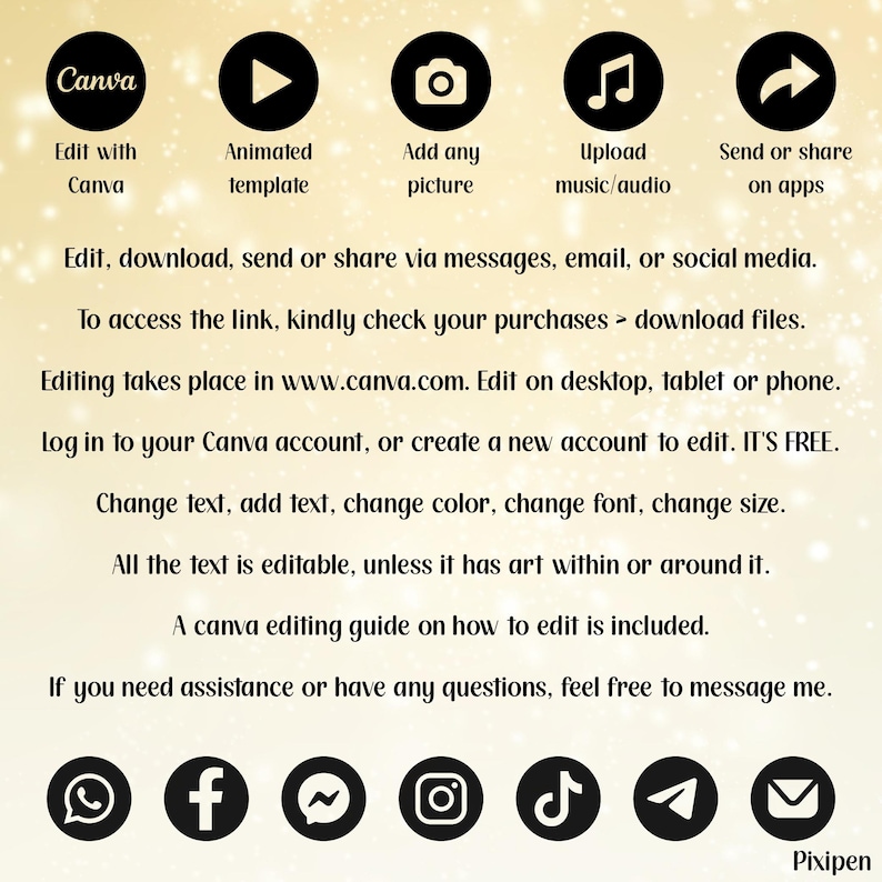 Kpop Demon Hunters Golden Digital Birthday Invitation With Photo Evite ...