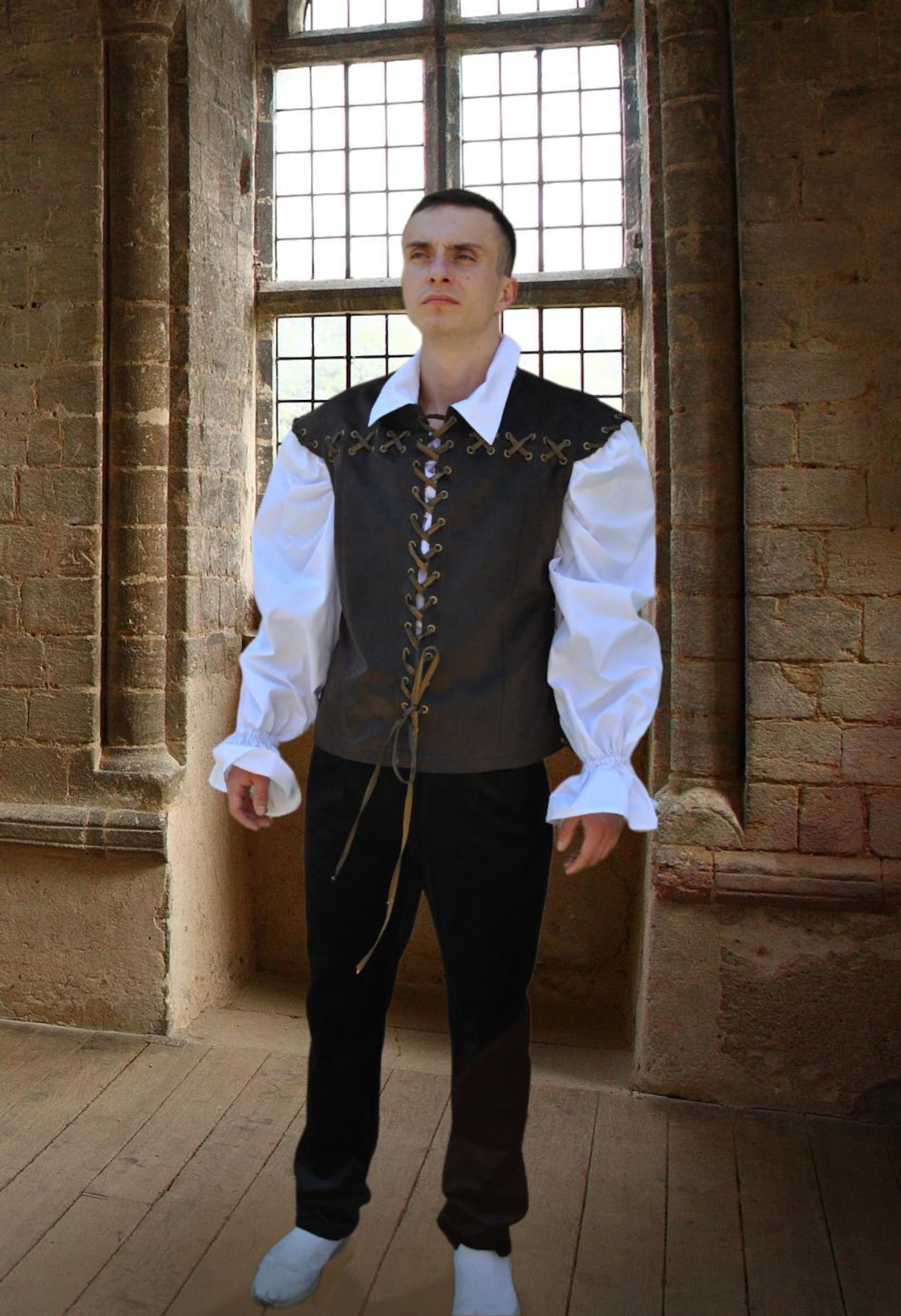 Medieval Fantasy Vest, Men's Role Play Costume - Etsy