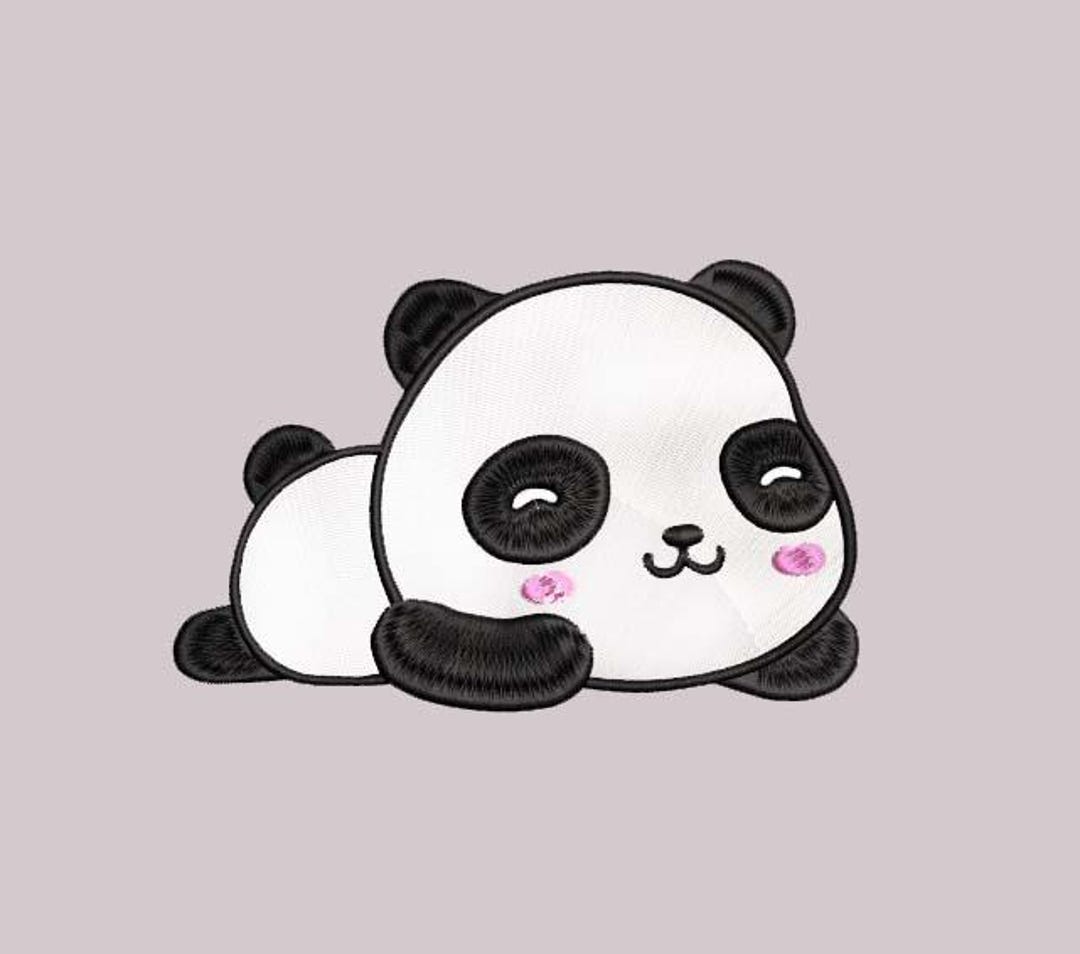 Panda Machine Embroidery Designs - Etsy