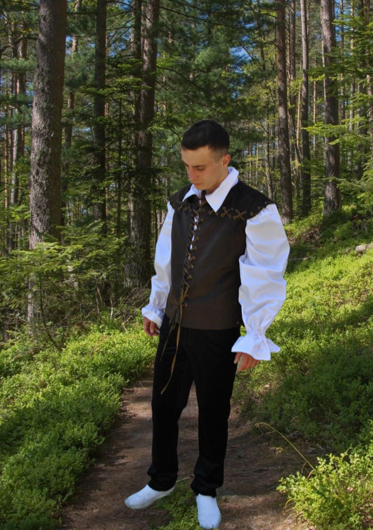 Medieval Fantasy Vest, Men's Role Play Costume - Etsy