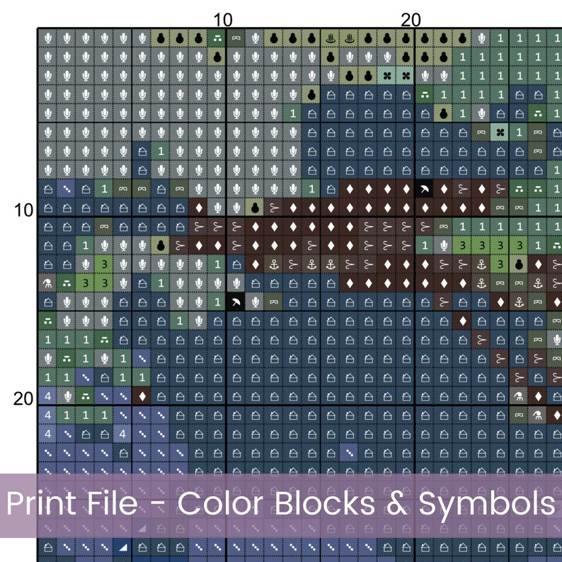 Beach House Veranda Cross Stitch Pattern, Coastal Full-coverage Design ...