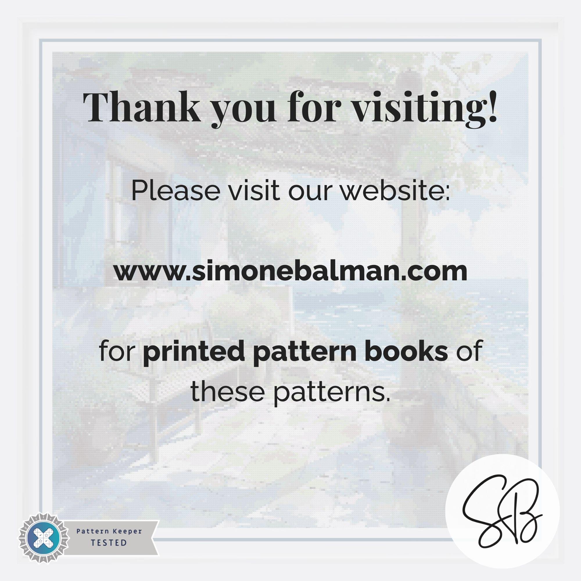 Beach House Veranda Cross Stitch Pattern, Coastal Full-coverage PDF ...