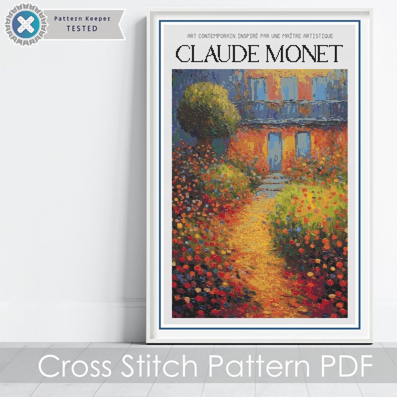 Monet Cross Stitch - Etsy
