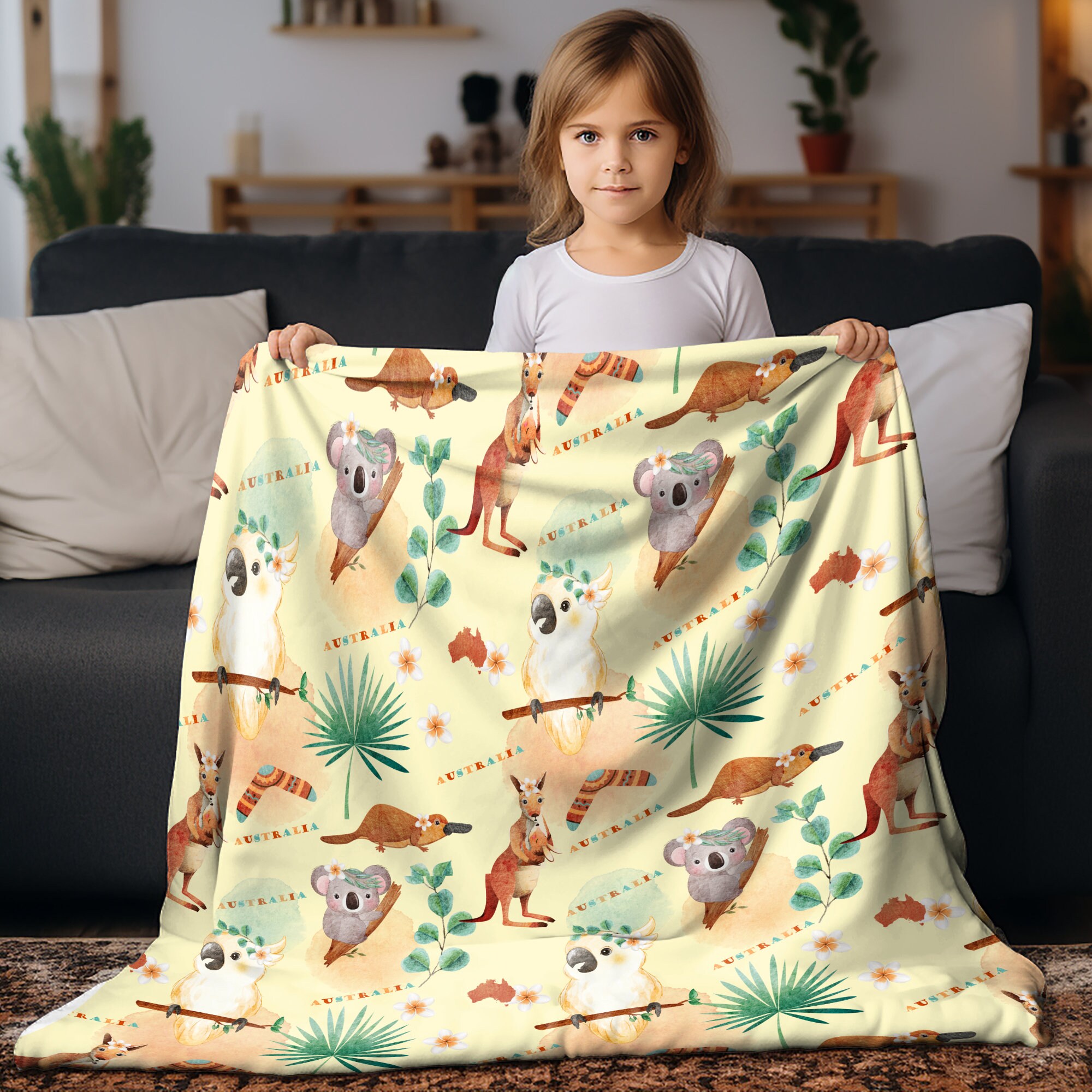 Australia Seamless Patterns, Australiana Fabric or Paper Design ...