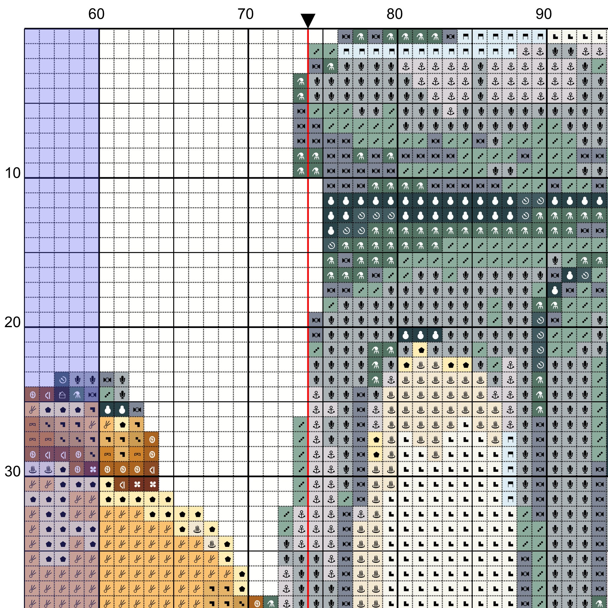Digger Cross Stitch Pattern / Digger Construction Vehicle PDF Cross ...