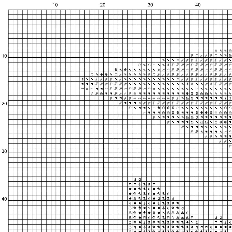 Graduation Cap Cross Stitch Pattern, Floral Graduation Cap Hibiscus ...