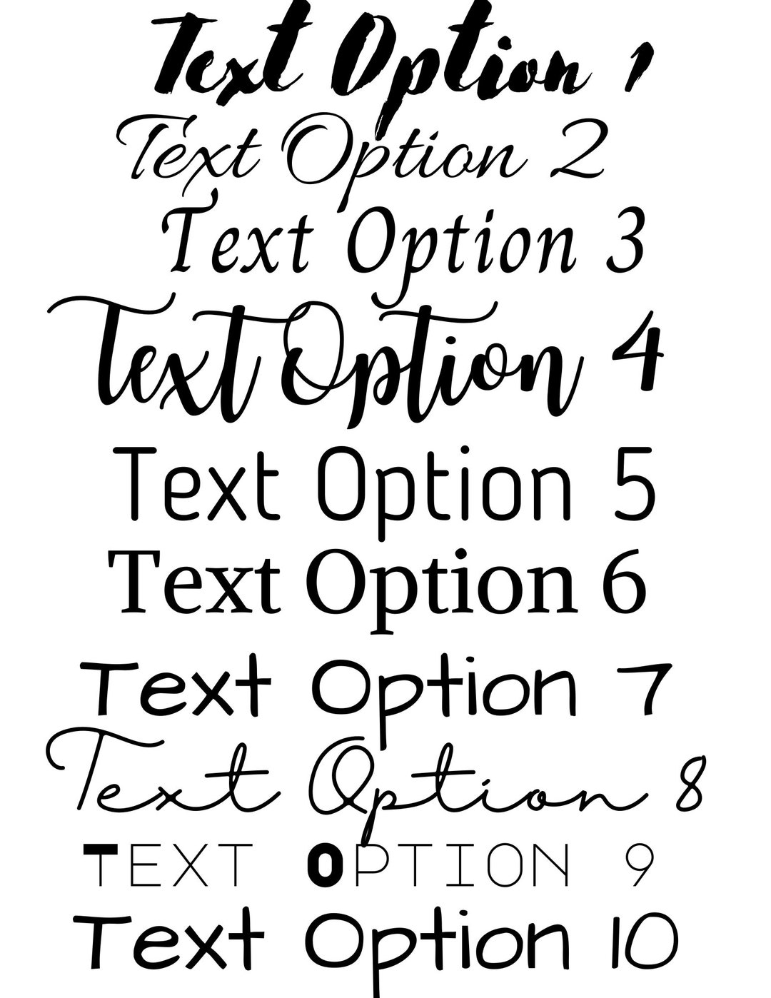 Iron on Text Decal to Personalize You T-shirts Bags Caps - Etsy