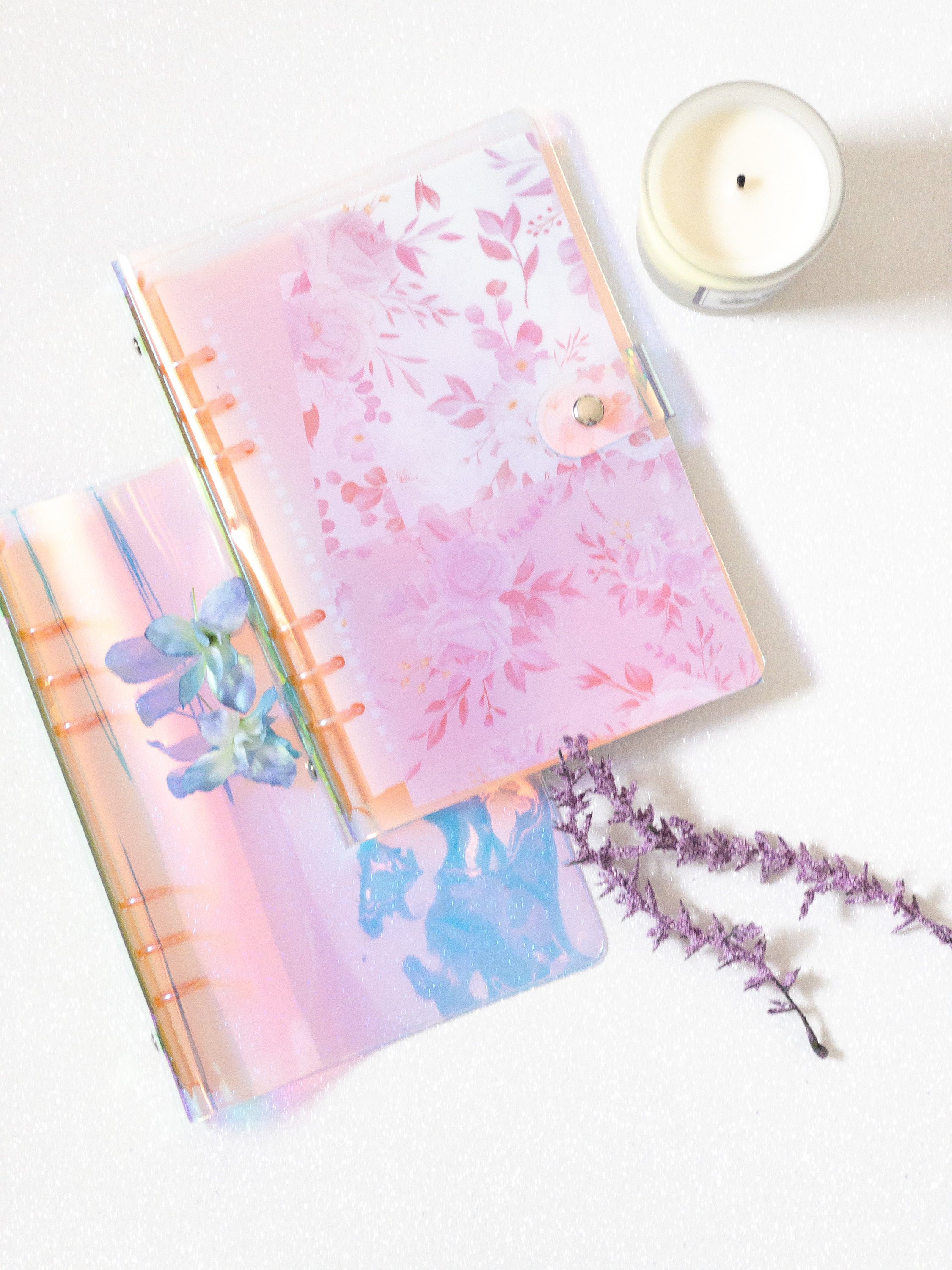 Holographic Color Binders - Sparkle and Organize Your Writing in Style ...